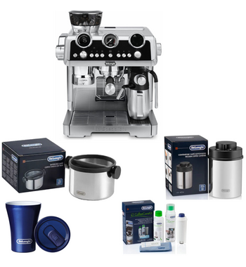 DeLonghi La Specialista Maestro Premium Manual Pump Coffee Machine ...