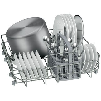 Bosch 60cm Series 2 Freestanding Silver Dishwasher SMS24AI01A ...