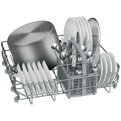 Bosch 60cm Series 2 Freestanding Silver Dishwasher SMS24AI01A ...