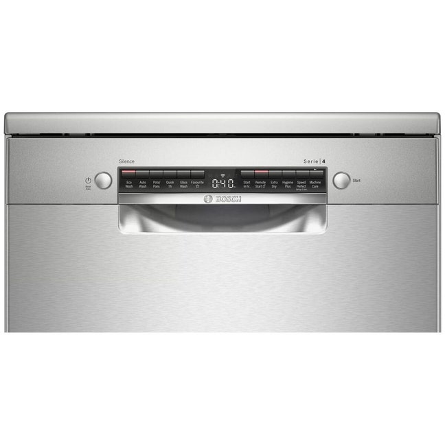 Bosch 60cm Series 4 Freestanding Stainless Steel Dishwasher SMS4HTI01A ...