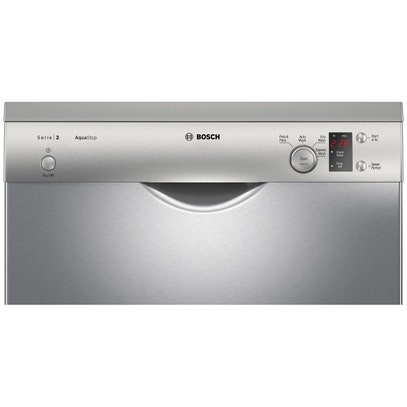 Bosch 60cm Series 2 Freestanding Silver Dishwasher SMS24AI01A ...
