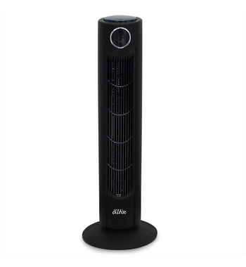 Omega Altise 89cm Black Tower Fan OT600B | Appliances Online