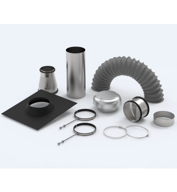 Aero 150mm Tiled Roof Ducting Kits ADK150TILE | Appliances Online