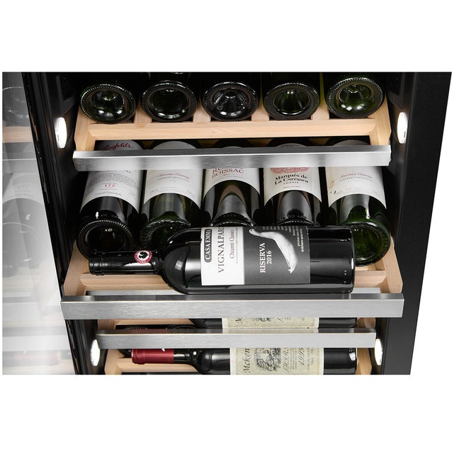 KingsBottle Atelier Duo 86 Bottle Dual Zone Wine Fridge Left Hinge ...
