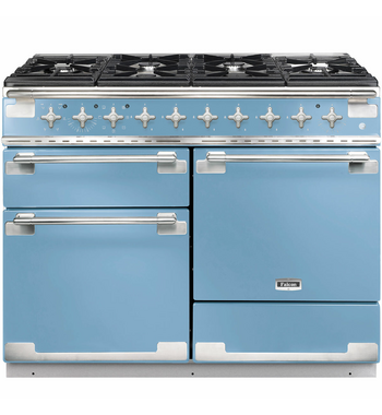 Falcon 110cm Elise Freestanding Dual Fuel Oven/Stove China Blue and ...