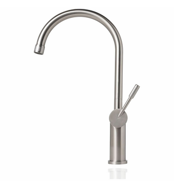 Titan Essentials Gooseneck Kitchen Mixer Tap - Stainless Steel TTSS2 ...