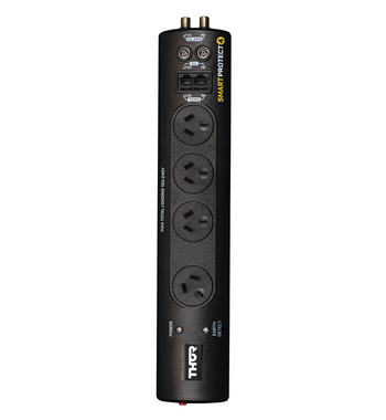 THOR Technologies 4 Outlet Smart Protect Surge Protector E1/45S ...