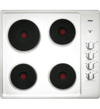 Chef CHS642SA 60cm Stainless Steel Electric Cooktop | Appliances Online