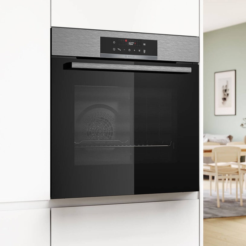 Bosch 60cm Series 6 Pyrolytic Built-in Oven Stainless Steel HBA572ES3A ...