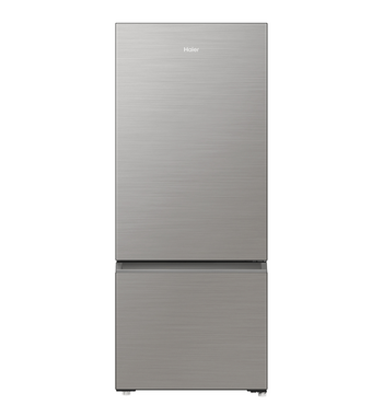 Haier 433L Bottom Mount Refrigerator Satina Silver HRF420BS ...