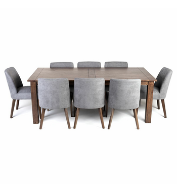 Ostro Zanzibar 9 Piece Dining Set DIZANZ09PCK001 | Appliances Online