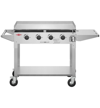 Beefeater Clubman 4 Burner Flat Top LPG BBQ BD16440 | Appliances Online