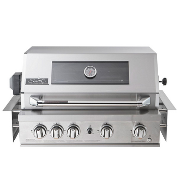 Smart Four Burner Built-In LPG BBQ with Rotisserie and Rear Infrared ...