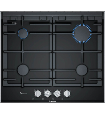 Bosch 60cm Series 8 Gas Ceramic Glass Cooktop Black PRP6A6B70A ...
