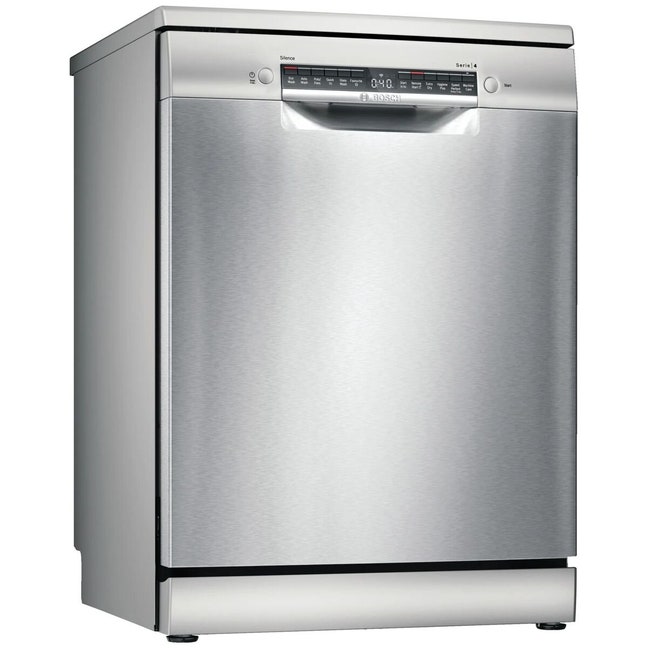 Bosch 60cm Series 4 Freestanding Stainless Steel Dishwasher SMS4HTI01A ...
