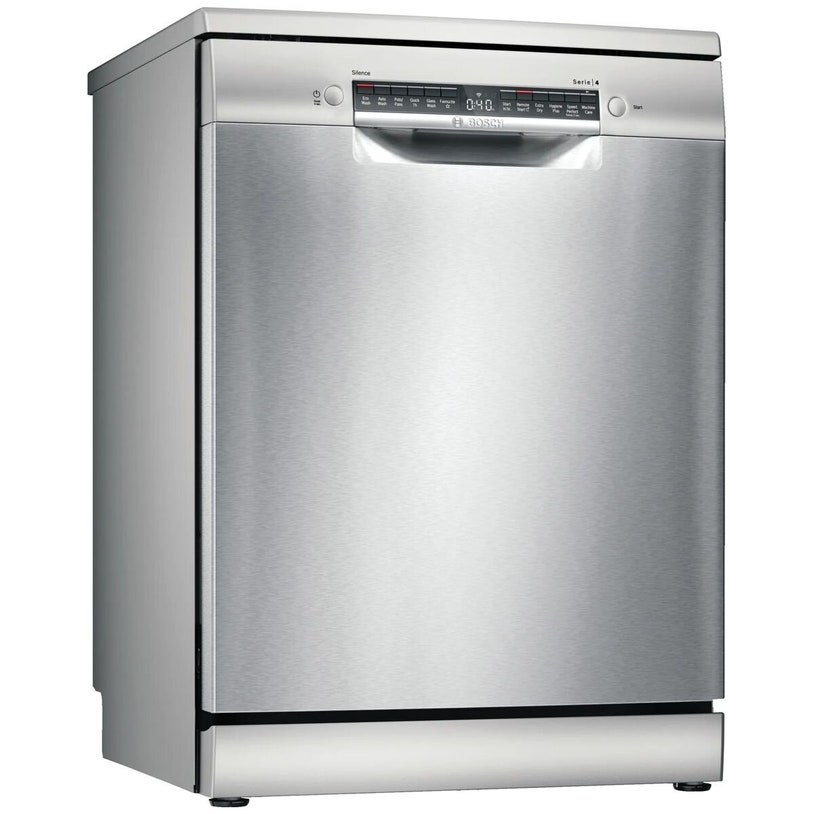 Bosch 60cm Series 4 Freestanding Stainless Steel Dishwasher SMS4HTI01A ...