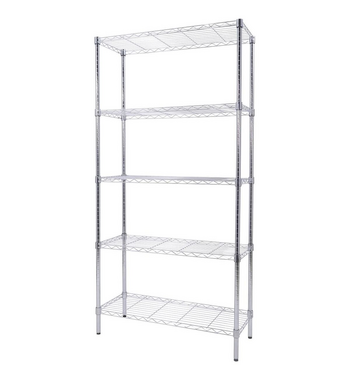 L.T. Williams 5 Tier Chrome Shelving Unit 6101-LT | Appliances Online