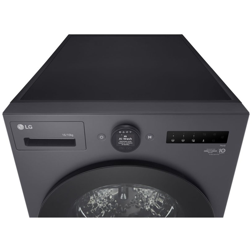 LG XL Series 16kg/10kg Front Load Washing Machine Graphite WXLC-1016GX ...
