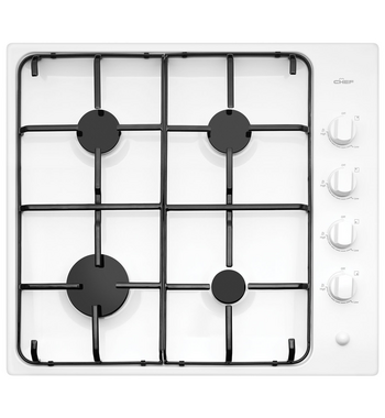 Chef CHG642WB 60cm Natural Gas Cooktop | Appliances Online