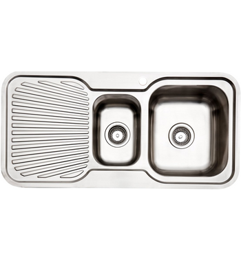 Arc IS9RS3 1 and 1/4 Bowl Left Hand Drainer Sink | Appliances Online