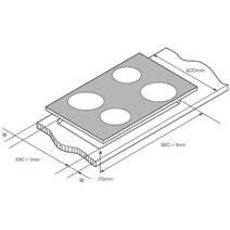 Westinghouse 90cm Ceramic Cooktop WHC942BC | Appliances Online