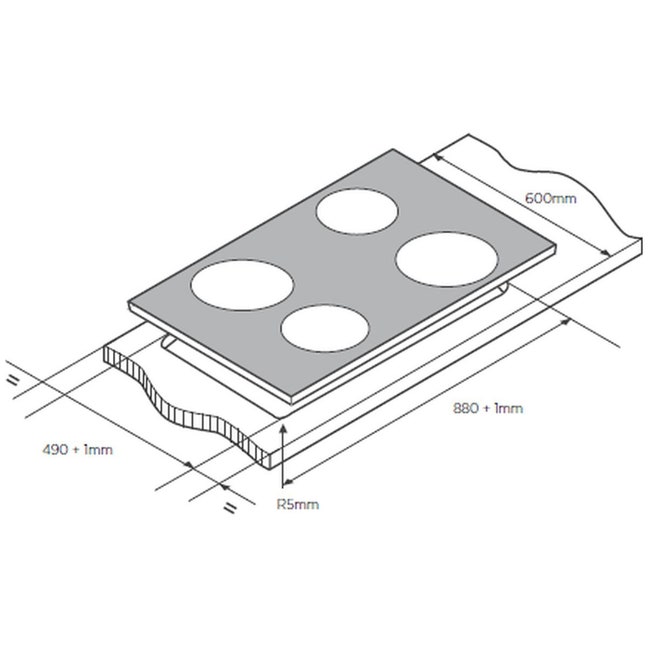 Westinghouse 90cm Ceramic Cooktop WHC942BC | Appliances Online