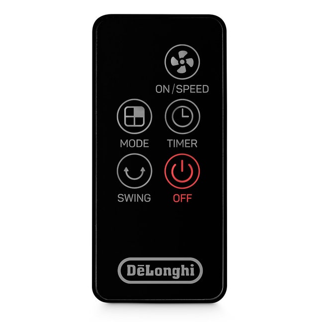 DeLonghi Oscillating Tower Fan Black DETF111BK | Appliances Online