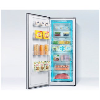 Hisense 384L Single Door Hybrid Fridge Freezer HRVF384S | Appliances Online