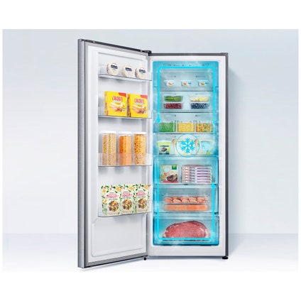 Hisense 384L Single Door Hybrid Fridge Freezer HRVF384S | Appliances Online