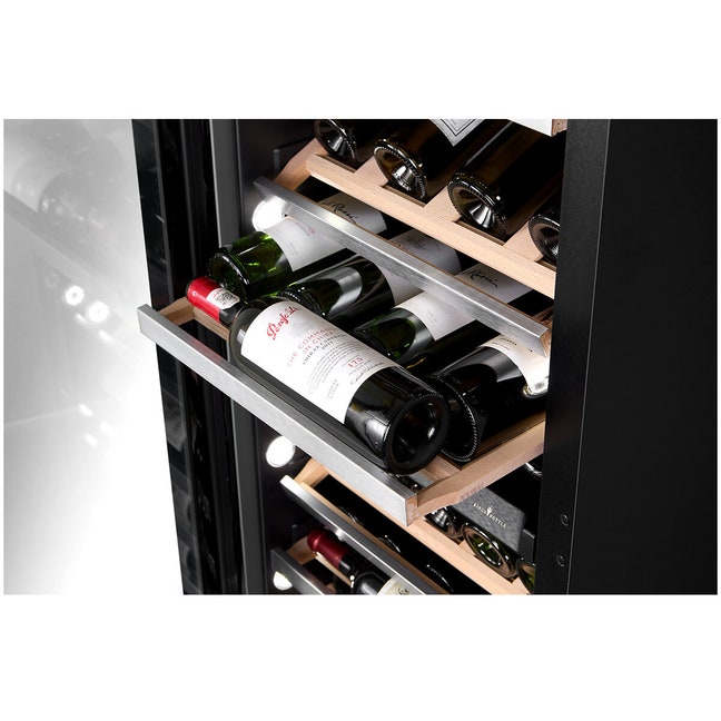 KingsBottle Atelier Duo 86 Bottle Dual Zone Wine Fridge Left Hinge ...