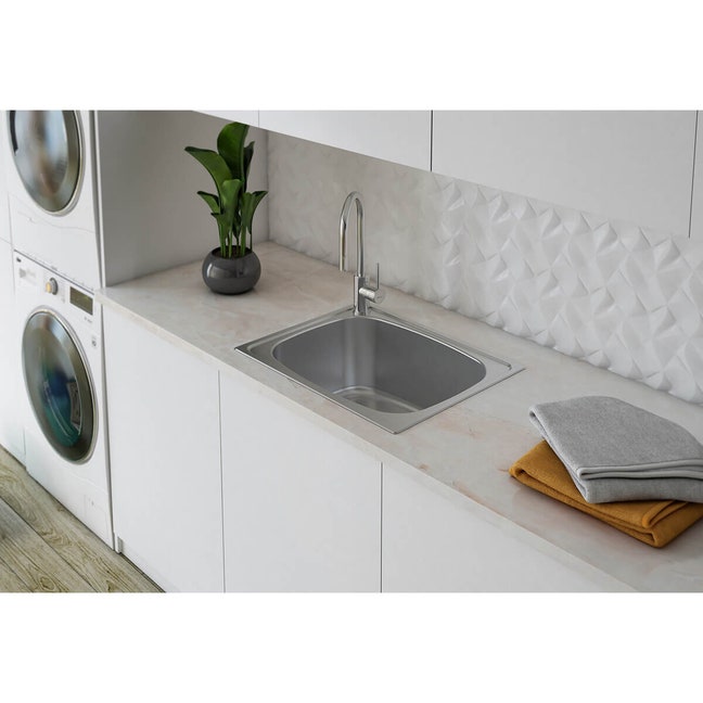 Oliveri 45L Single Inset Laundry Tub TI45LTH | Appliances Online