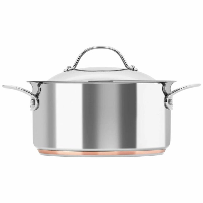 Chasseur Le Cuivre 5.2 Litre Casserole with Lid 19868 | Appliances Online