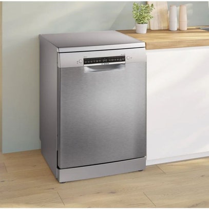 Bosch 60cm Series 4 Freestanding Stainless Steel Dishwasher SMS4HTI01A ...