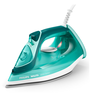 Philips 3000 Series Steam Iron Azure Green DST3030-79 | Appliances Online