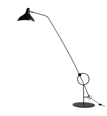 DCW Editions Mantis Floor Lamp - Black BS8-L-BL | Appliances Online