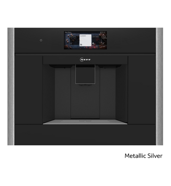 NEFF N90 Built-In Fully Automatic Coffee Machine Metallic Silver ...
