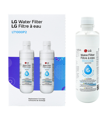 LG Refrigerator Water Filter Replacement (2 Pack) LT1000P2 | Appliances ...