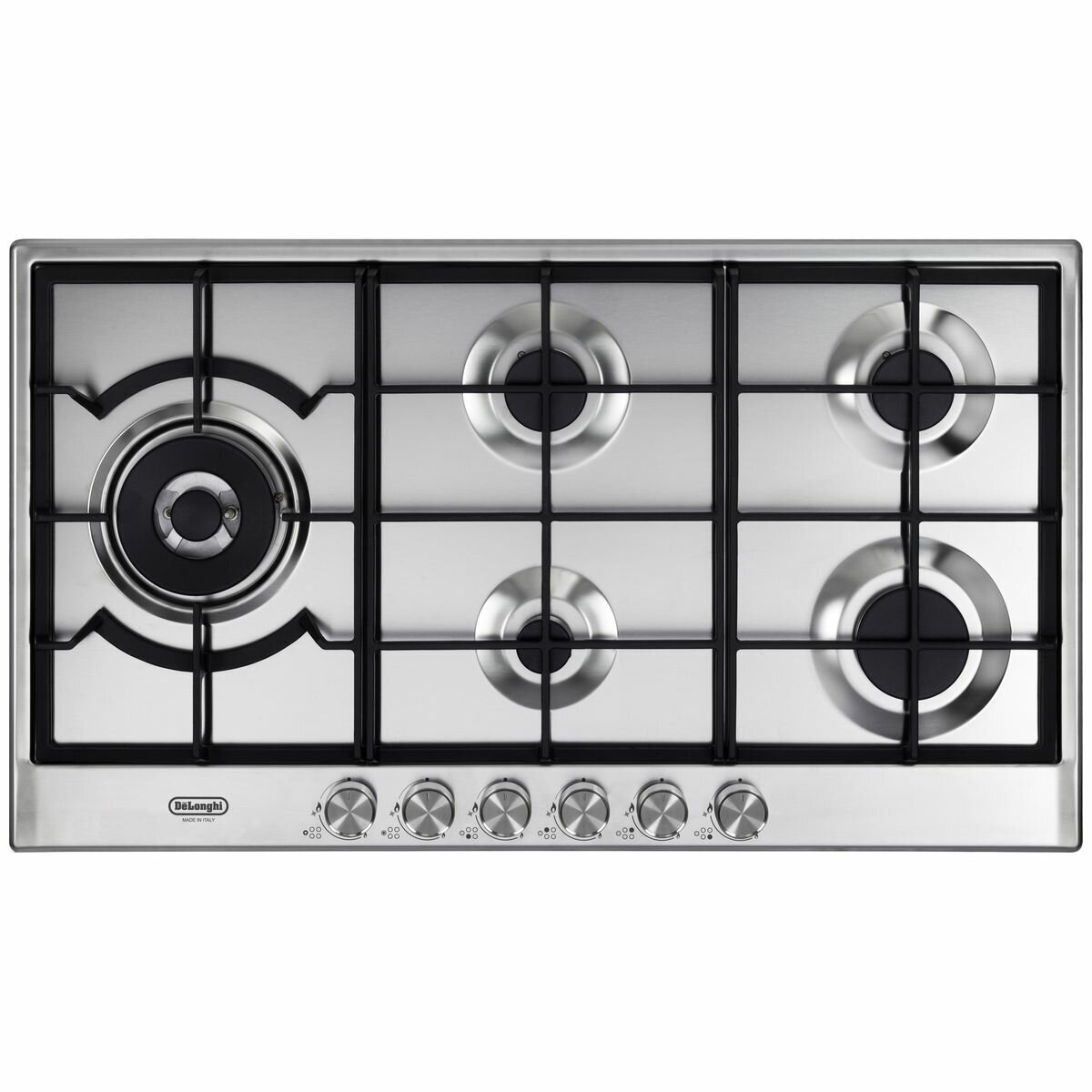 Delonghi 90cm 5 Burner Slimline Gas Cooktop NSL590DX - Price History ...