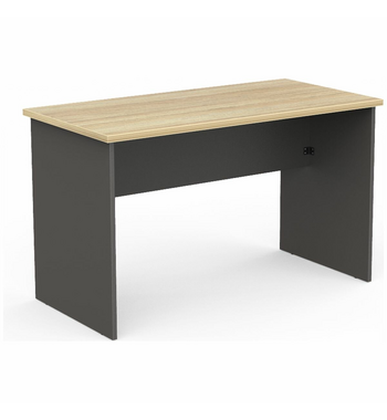 OLG EkoSystem Straightline Desk 1200x600 Oak with Charcoal Base OG ...