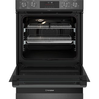 Westinghouse 60cm Multi-Function Pyrolytic Double Oven and SteamBake ...
