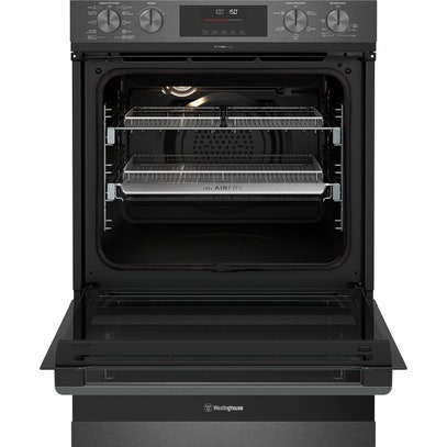 Westinghouse 60cm Multi-Function Pyrolytic Double Oven and SteamBake ...