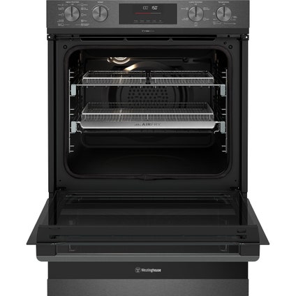 Westinghouse 60cm Multi-Function Pyrolytic Double Oven and SteamBake ...