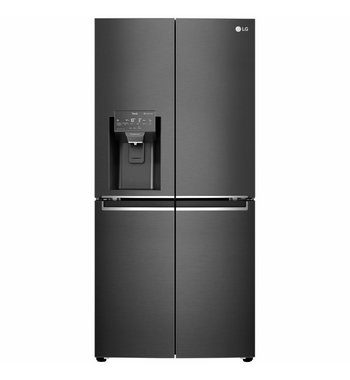 LG 506L Slim French Door Fridge Non Plumbed Ice & Water Dispenser GF ...