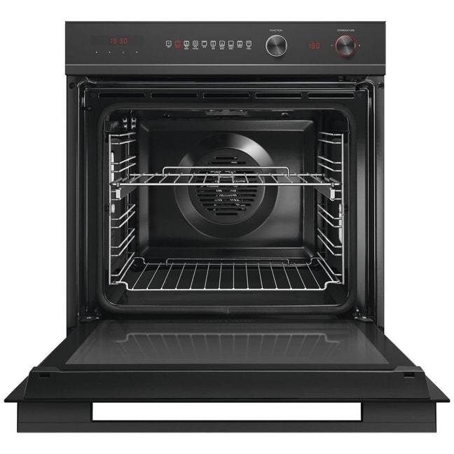 Fisher & Paykel 60cm Series 7 Pyrolytic Built-In Oven Black OB60SD9PB1 ...