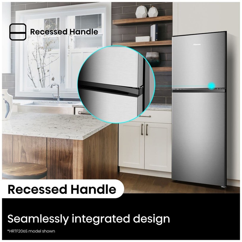 Hisense 205L Top Mount Refrigerator White HRTF206 | Appliances Online