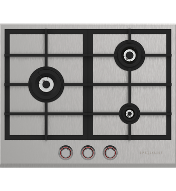 Spezialist 64cm Stainless Steel LP Gas Cooktop S30643SPLPG | Appliances ...