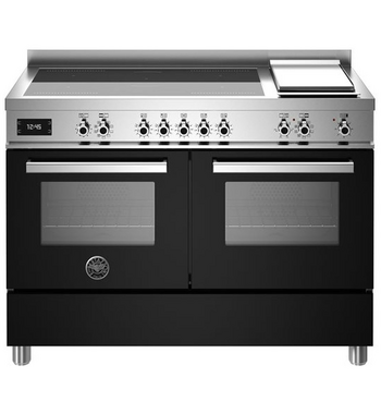 Bertazzoni 120cm Induction Cooktop & Griddle Plate Double Oven ...