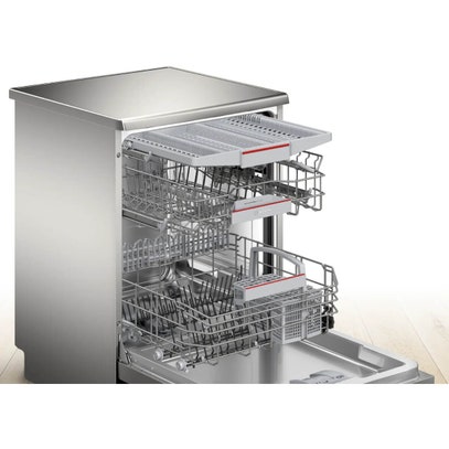 Bosch 60cm Series 6 Freestanding Stainless Steel Dishwasher SMS6HCI02A ...