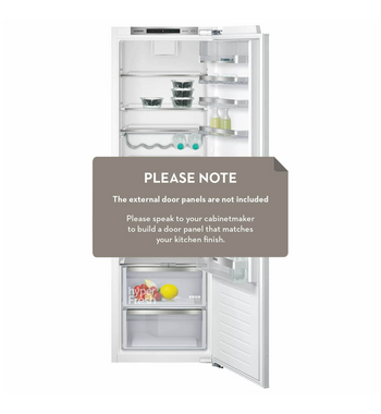 Siemens 319L iQ500 Integrated Upright Fridge KI81RAD30A | Appliances Online