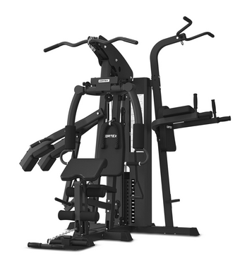 Cortex Multi Station Multi-Function Home Gym with Power Tower and Squat ...